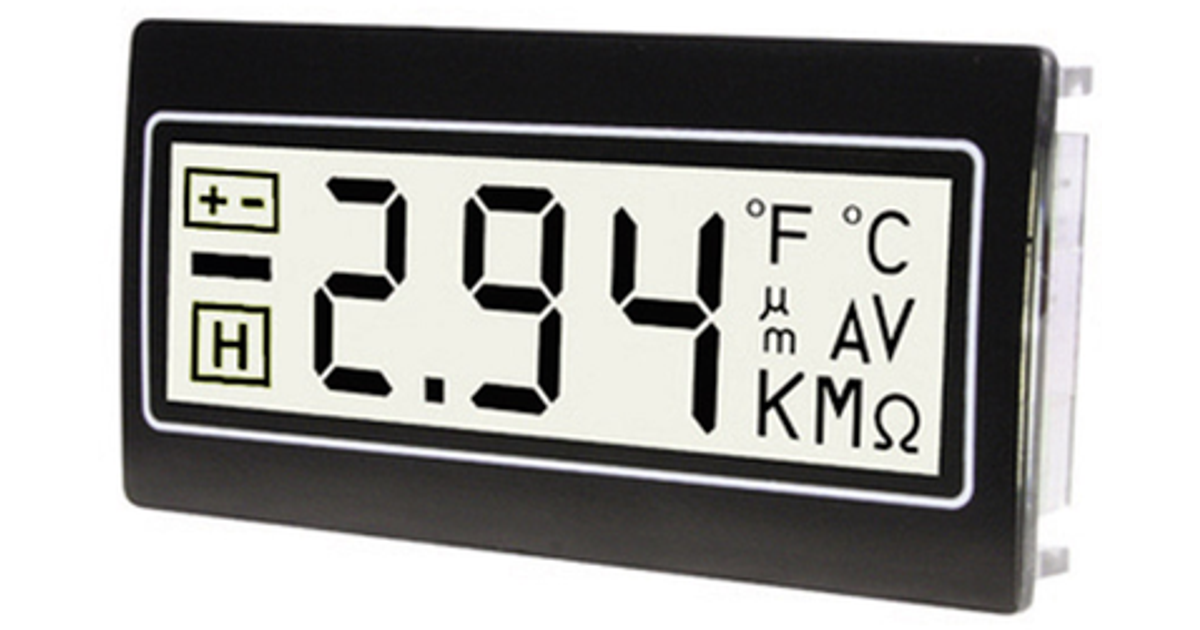 Tde Instruments Dpm962-Tw Digital Rack-Mount Meter Digital Multimeter ...
