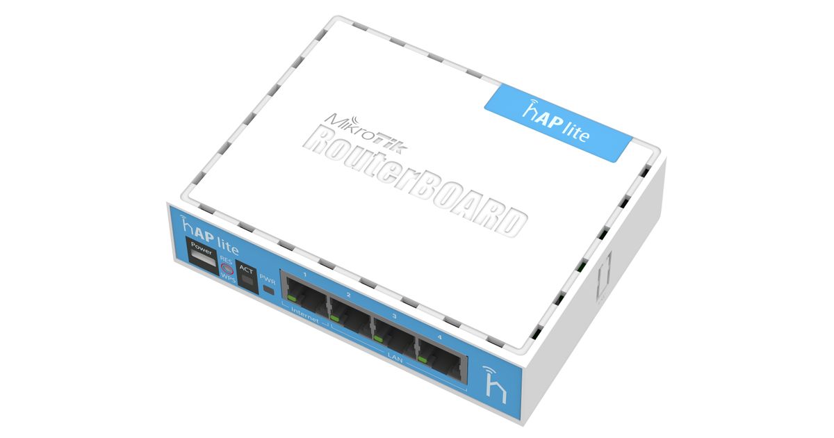 Mikrotik hAP lite White - Routers - Network & accessories - IT ...