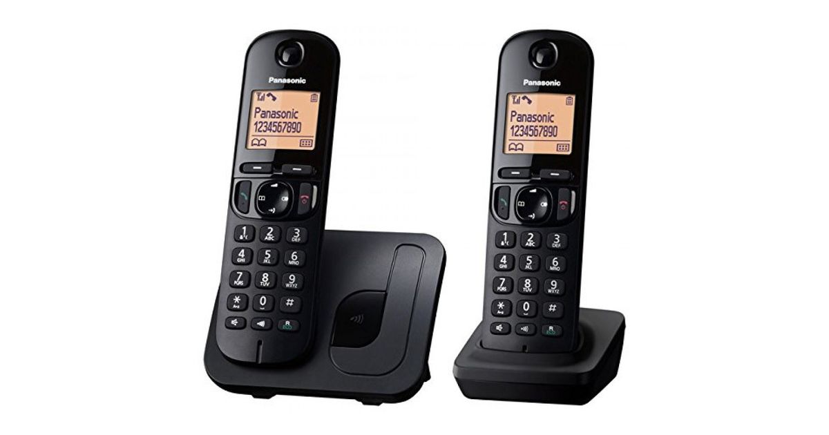 Panasonic KX-TGC212 Digitaalse juhtmeta tehnoloogia (DECT) telefon ...