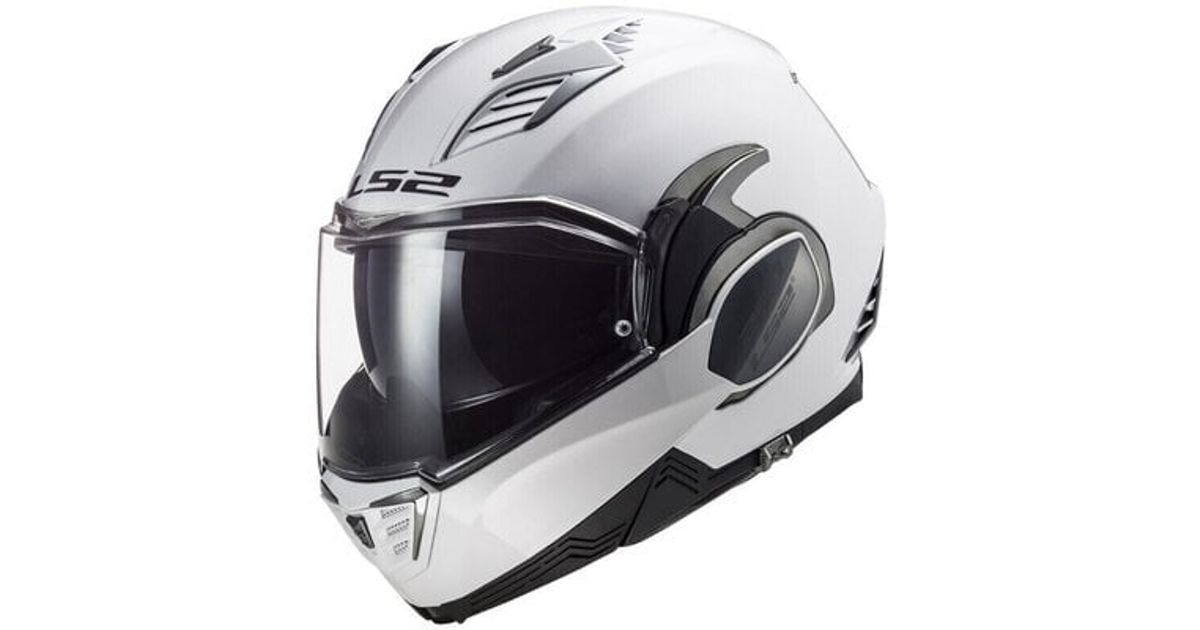 LS2 FF900 Valiant II Solid White M Helmet - MT Shop