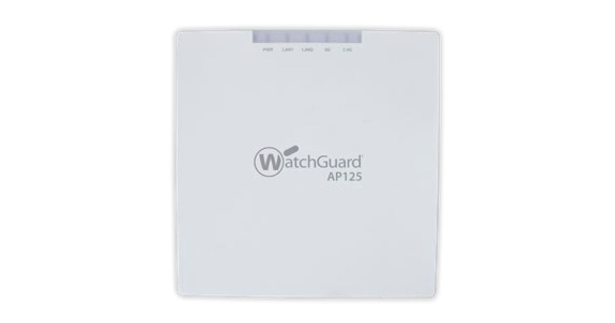 WatchGuard AP125 1000 Mbit/s Valge Power over Ethernet tugi - MT Shop