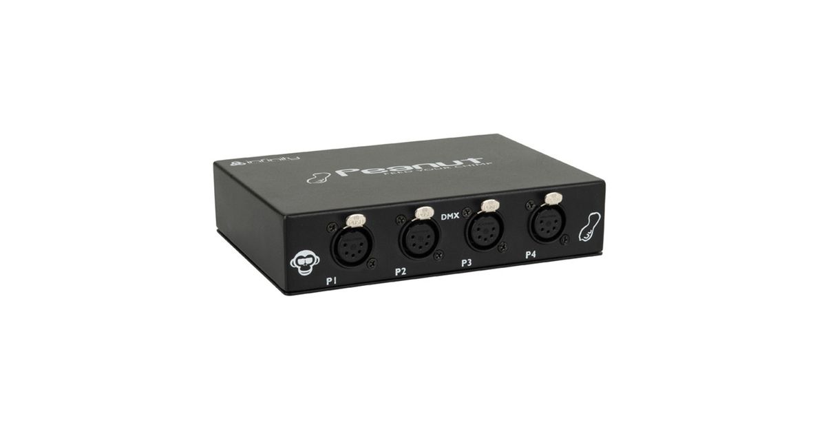 Infinity Peanut Box DMX-Interface / Software, 2048 Chanels, XLR 5pin ...