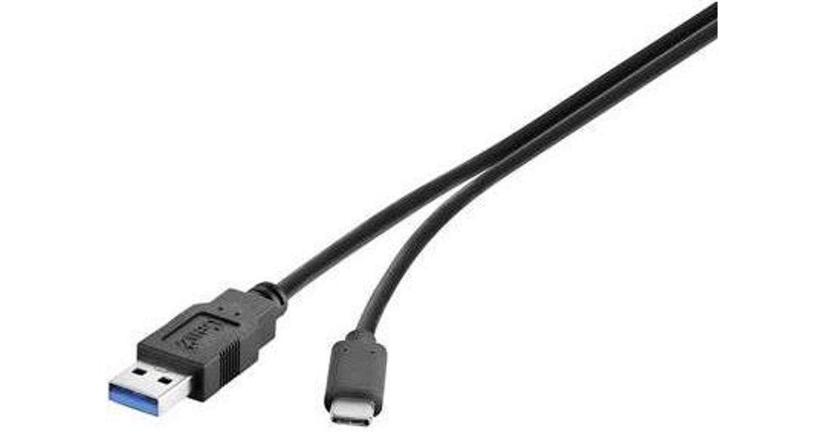Renkforce RF-3241262 USB-kaabel 0,3 m USB 3.2 Gen 1 (3.1 Gen 1) USB A ...