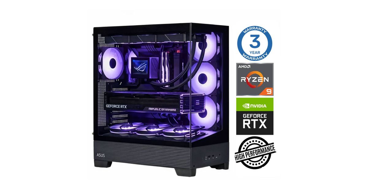 INTOP Ryzen 9 5900X 32GB 1TB SSD M.2 NVME RTX5070 12GB no-OS - Gaming PC-s - Desktop PC-s ...